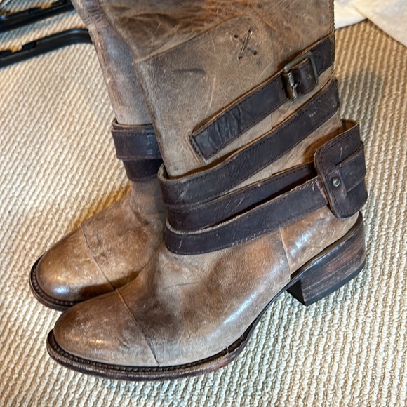 Freebird by Steven | Shoes | New Freebird By Steven Dakota Distressed Leather Brown Boots Size 7 ...